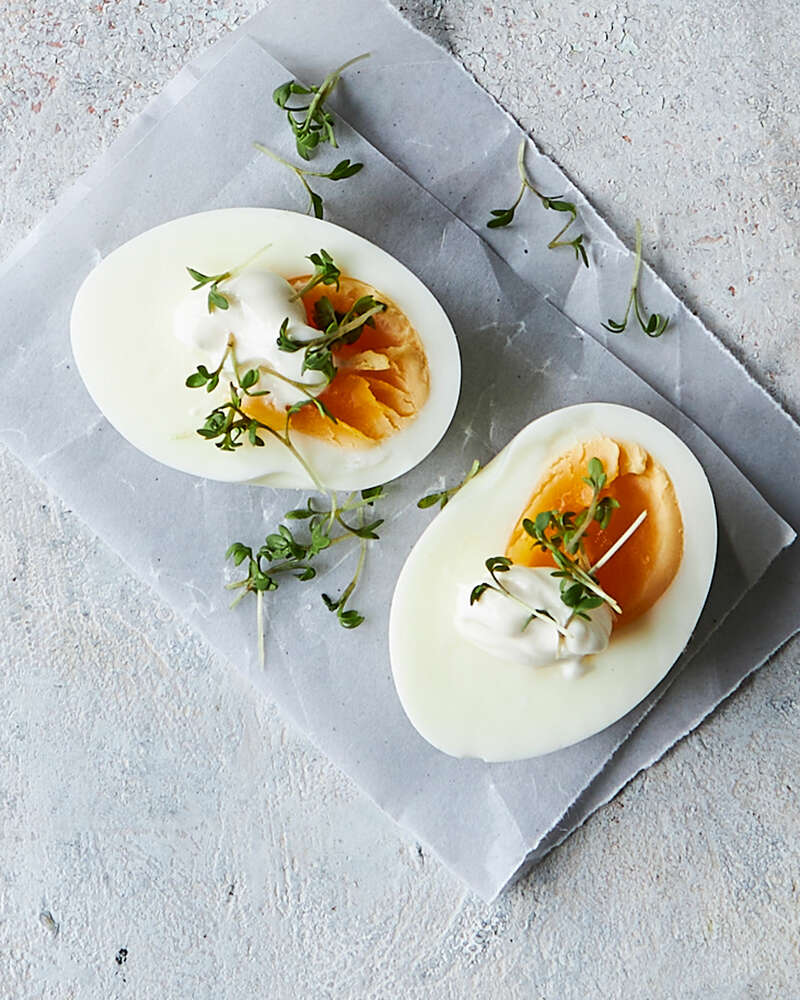 Æg med mayonnaise og karse - Sense opskrift